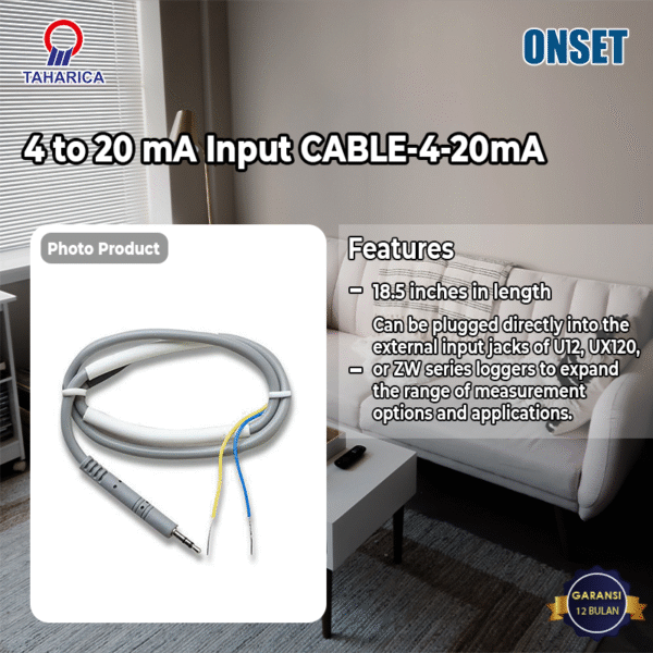4 to 20 mA Input CABLE-4-20mA - PT TAHARICA