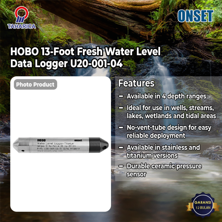 HOBO 13-Foot Fresh Water Level Data Logger U20-001-04 - PT TAHARICA