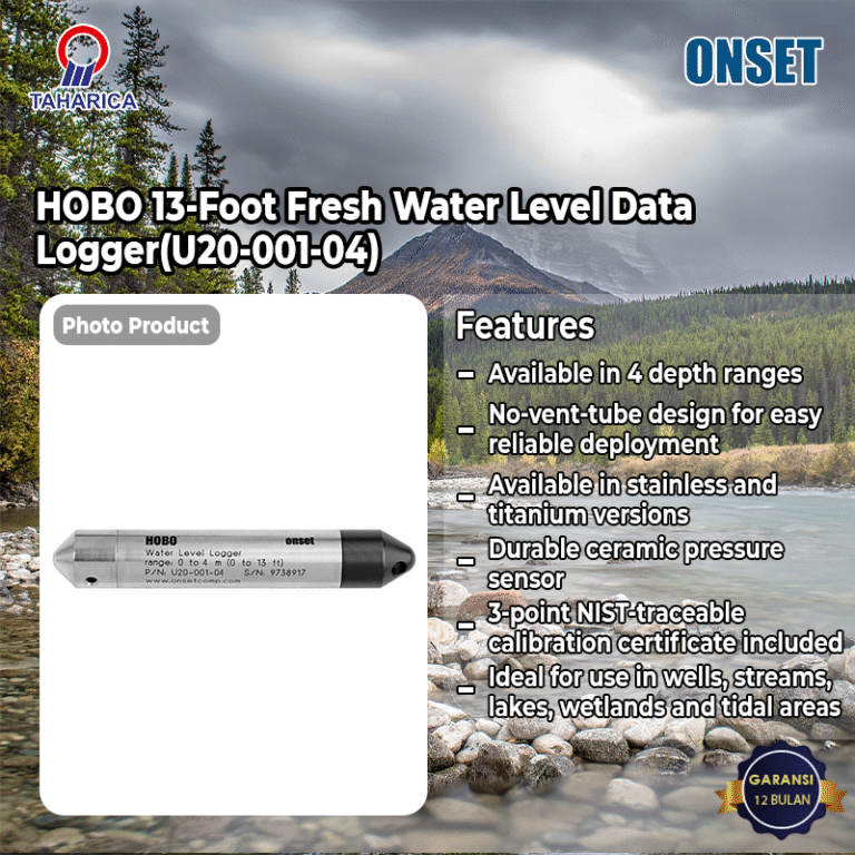 HOBO 13-Foot Fresh Water Level Data Logger(U20-001-04) - PT TAHARICA