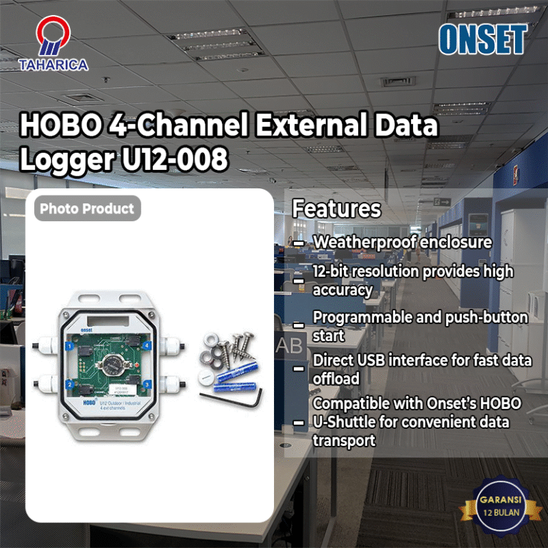 HOBO 4-Channel External Data Logger - PT TAHARICA