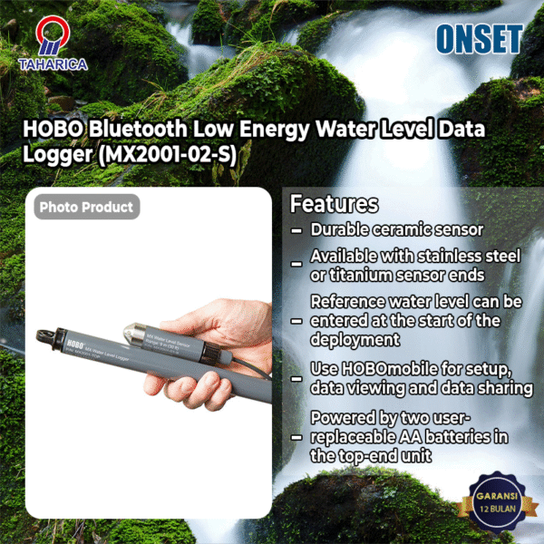 Jual HOBO Bluetooth Low Energy Water Level Data Logger (MX2001-02-S ...