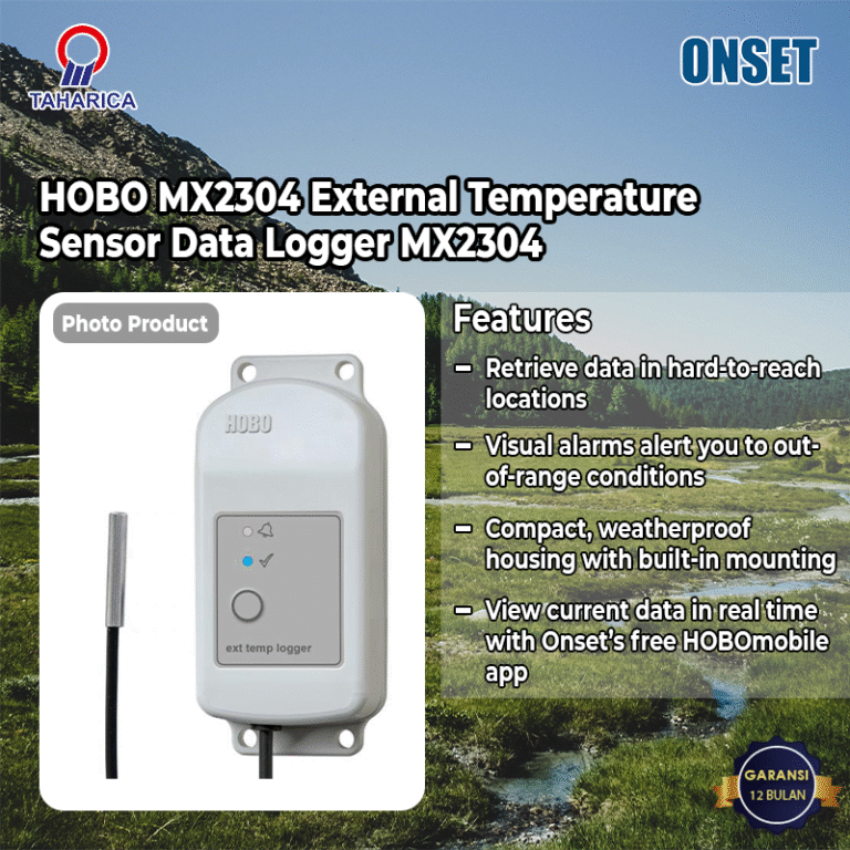 HOBO MX2304 External Temperature Sensor Data Logger MX2304 - PT TAHARICA