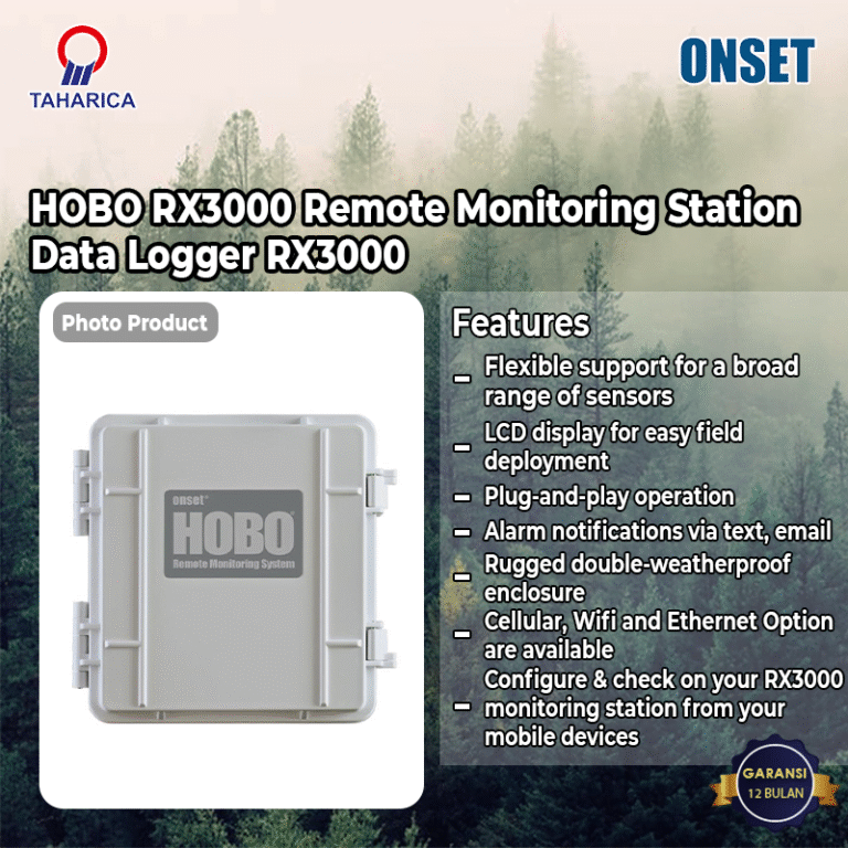 HOBO RX3000 Remote Monitoring Station Data Logger RX3000 - PT TAHARICA