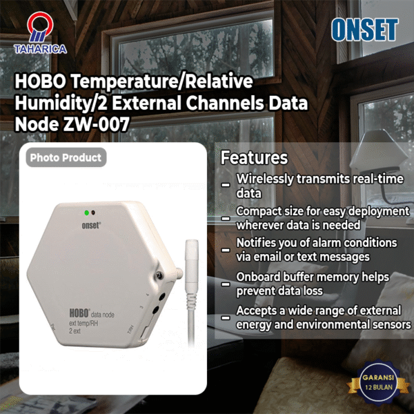 Jual HOBO Temperature/Relative Humidity/2 External Channels Data Node ...