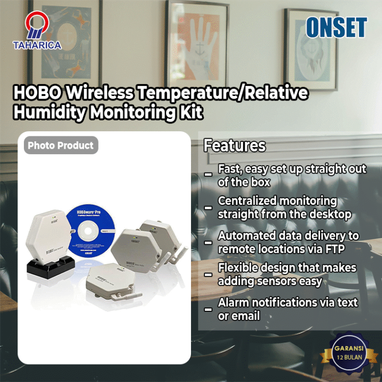 HOBO Wireless Temperature/Relative Humidity Monitoring Kit - PT TAHARICA