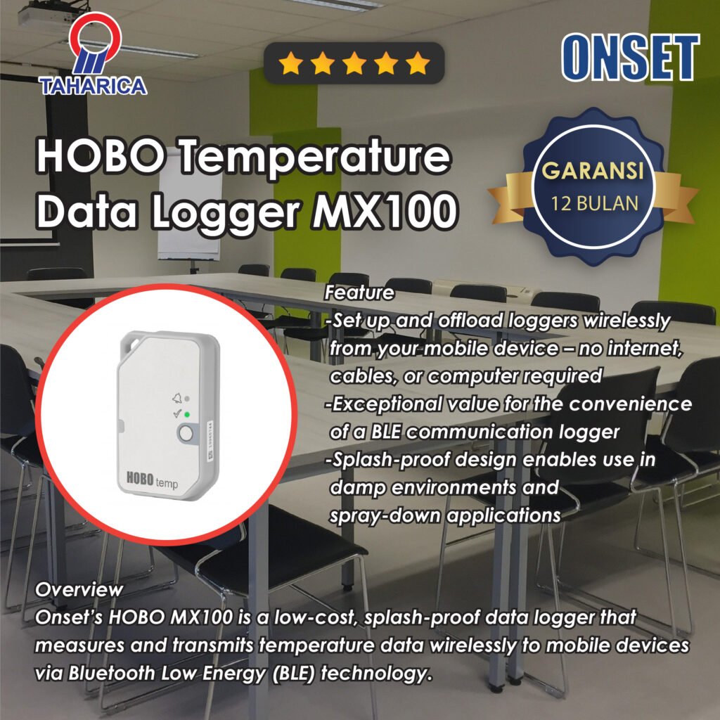 Jual HOBO Temperature Data Logger - PT TAHARICA