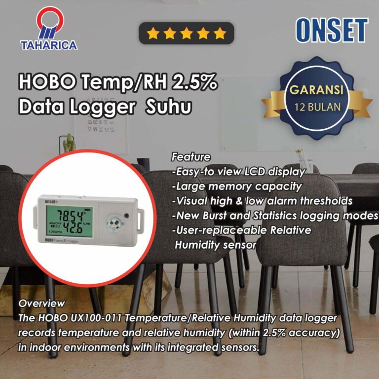 HOBO Temp/RH 2.5% Data Logger - PT TAHARICA