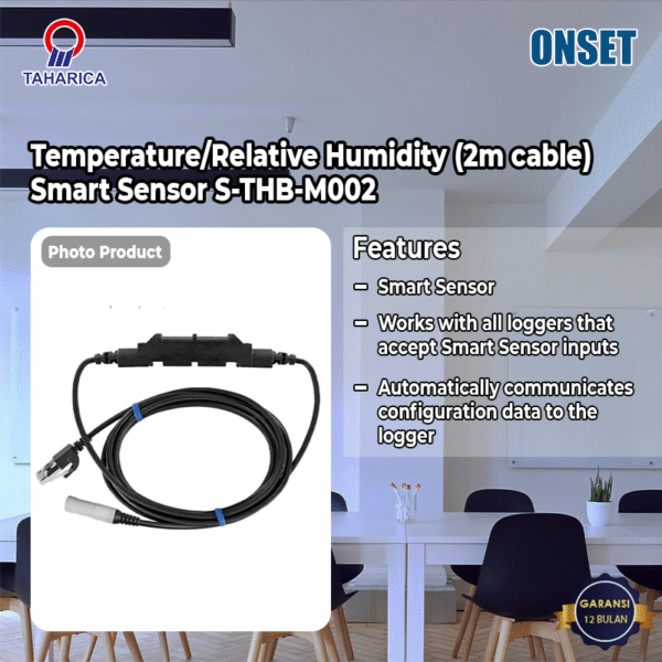 Temperature/Relative Humidity (2m cable) Smart Sensor S-THB-M002 - PT ...