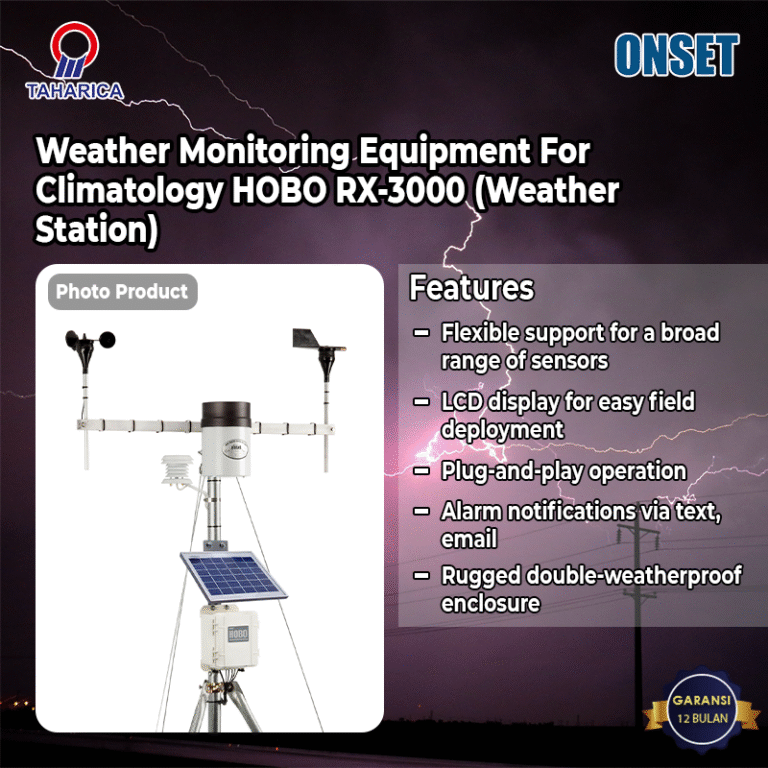Weather Monitoring Equipment For Climatology HOBO RX-3000 (Weather ...
