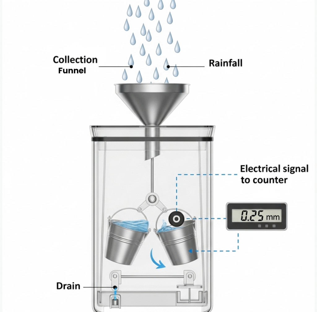 Rain Gauge Solusi Pemantauan Curah Hujan - PT TAHARICA