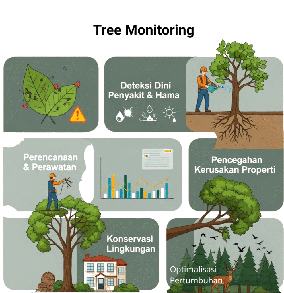 Tree Monitoring untuk Keberlanjutan Hutan dan Kota - PT TAHARICA